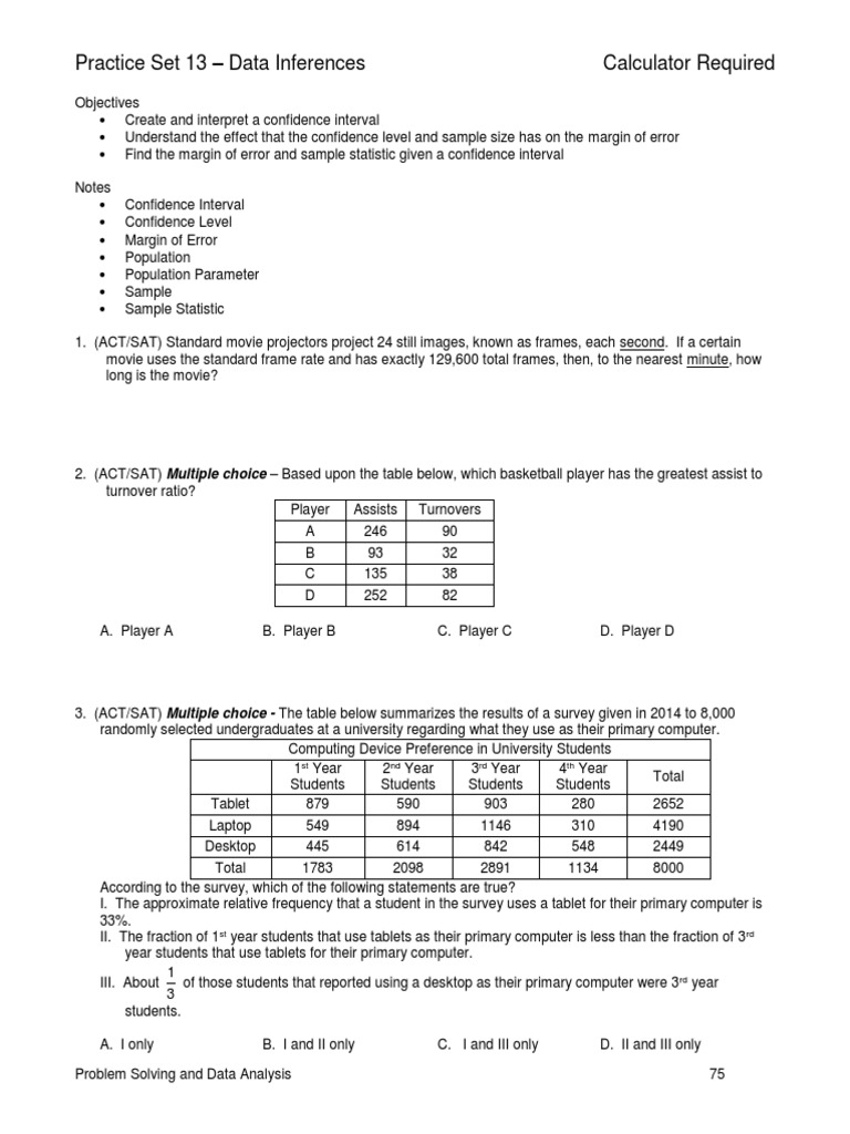002 - Workbook | PDF | Margin Of Error | Confidence Interval