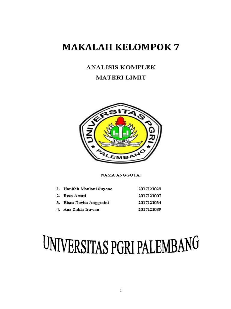 Materi Limit dalam Matematika Kelas 12 | PDF