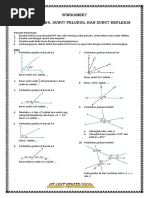 Latihan Hubungan Antar Sudut Kelas 7 | PDF