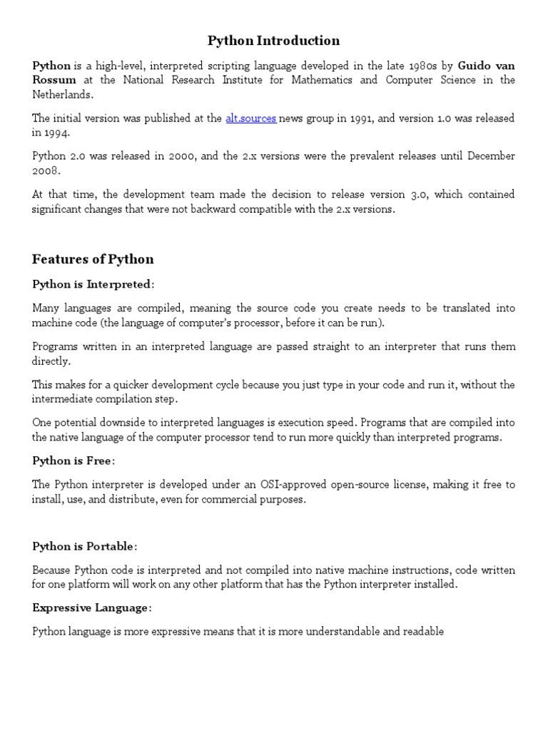 Python Programming Unit 1 Notes Pdf Data Type Python Programming 2058