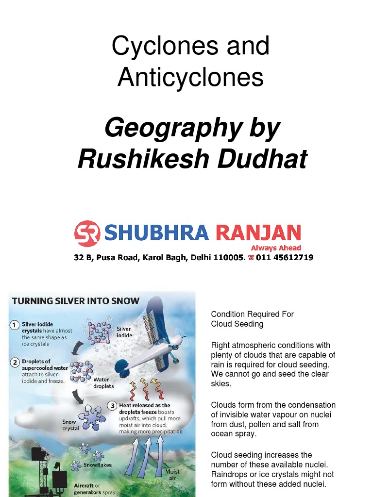 Cyclones and Anticyclones PDF | PDF