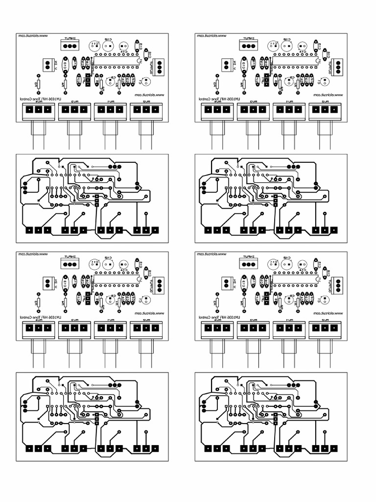 PCB Layout LM1036 PDF | PDF