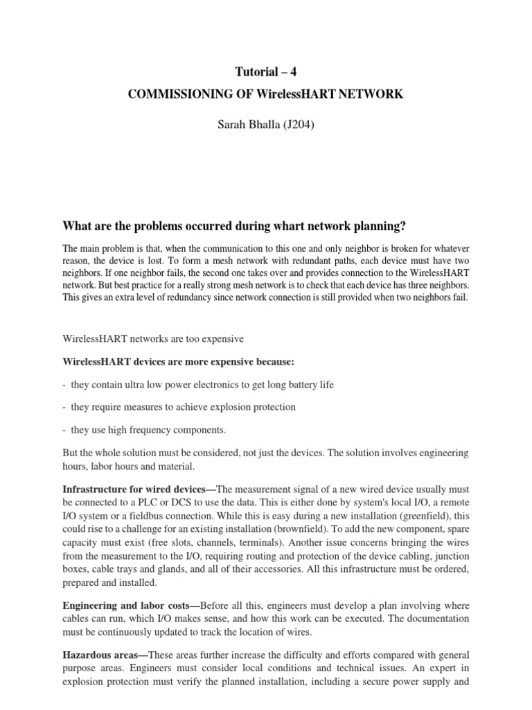 Tutorial 4 | PDF | Wireless Access Point | Computer Network