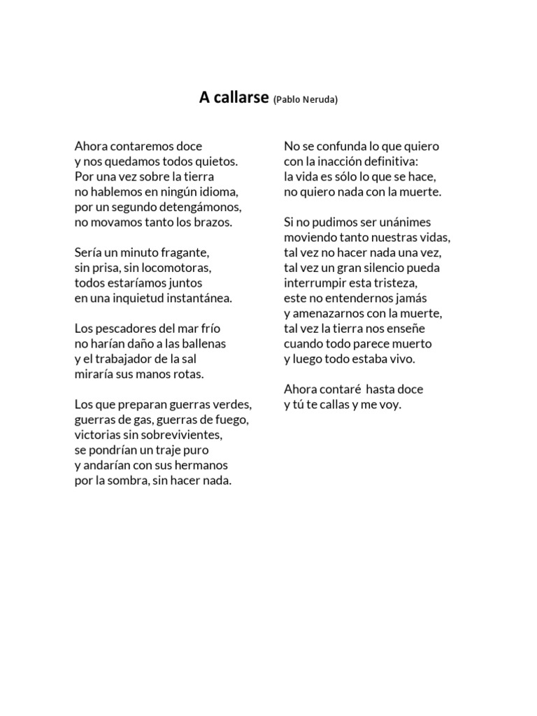 A Callarse | PDF
