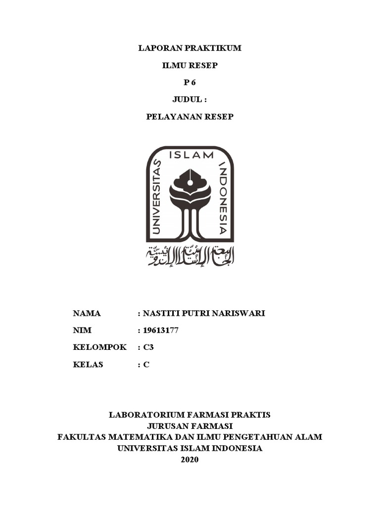 RESEP RACIKAN OBAT | PDF