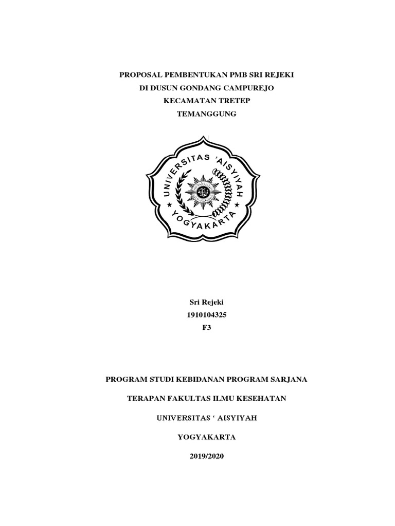 Pembentukan PMB Sri Rejeki di Temanggung | PDF