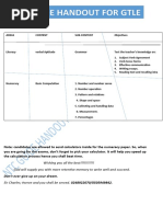 Samples of Ges Letters 1 | PDF