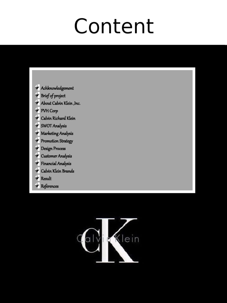 Calvin Klein | PDF | Brand | Marketing