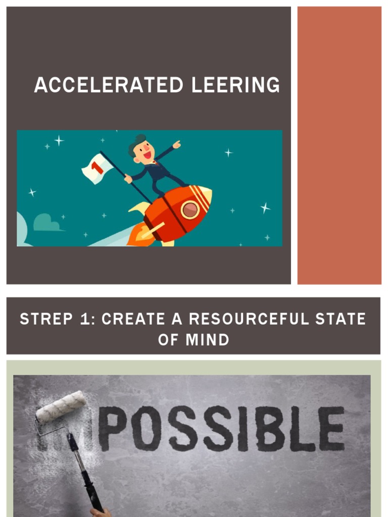 Accelerated Learning Techniques Guide | PDF | Mental Processes ...