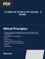 AASW Code of Ethics 2020 Summary | PDF