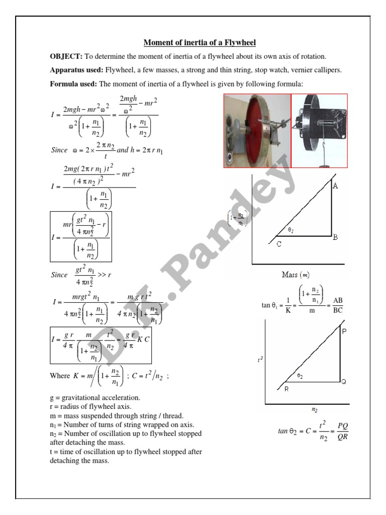 Flywheel New PDF | Download Free PDF | Force | Motion (Physics)