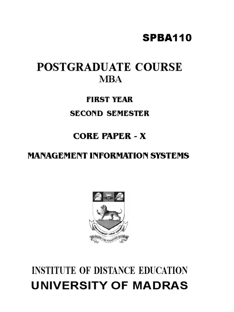 Mis PDF | PDF | Management Information System | Decision Theory