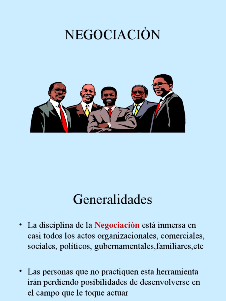 NEGOCIACION | PDF | Negociación | Conceptos psicologicos