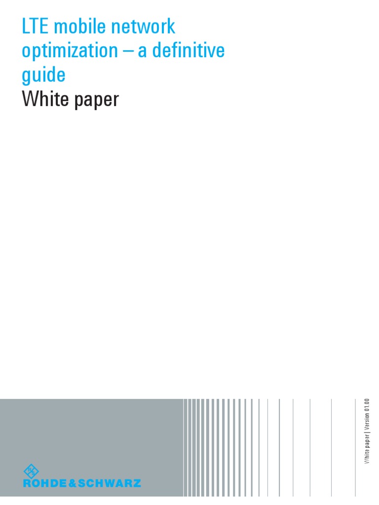 LTE Mobile Optimization-A Definitive Guide PDF | PDF | Computer ...