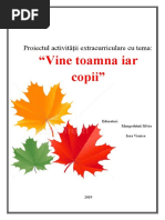 Versuri Cantece Toamna | PDF