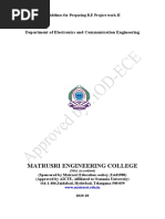Blackbook Sample For Engineering Projects | PDF | Mosfet | Cmos