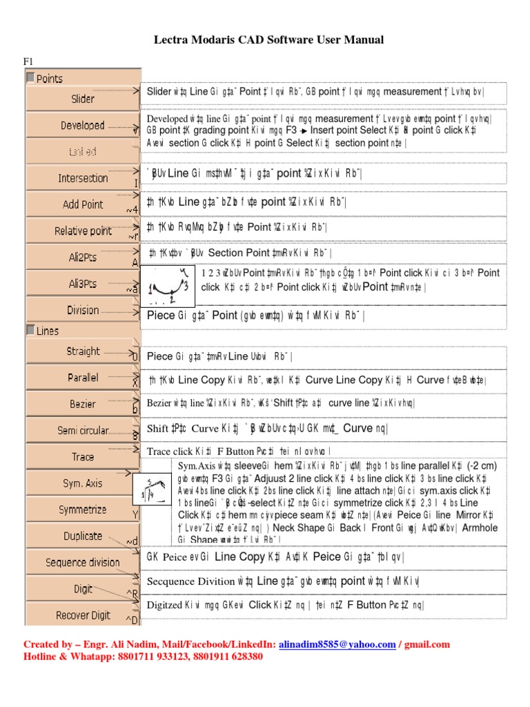 Lectra CAD Modaris Options | Download Free PDF | Business