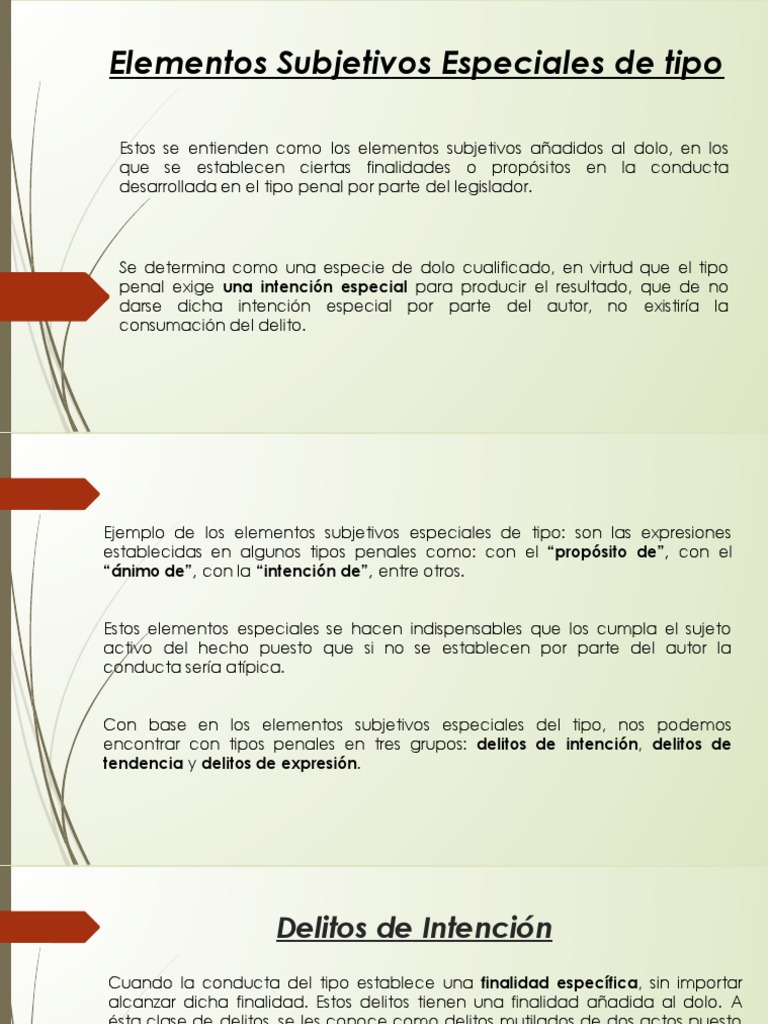 PRESENTACIÓN ELEMENTOS SUBJETIVOS ESPECIALES DE TIPO 28 MARZO CP.B ...