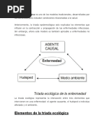 Tríada Ecológica PDF | PDF | Infección | Sistema inmune