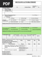 General Work Permit Format | PDF