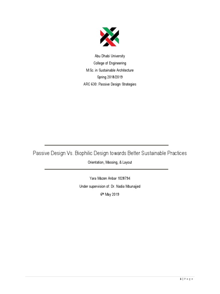 Orientation, Massing, & Layout | PDF | Solar Energy | Sustainability