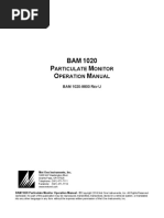 BAM-1022-9800 Manual Rev E | PDF | Menu (Computing) | Computer Monitor