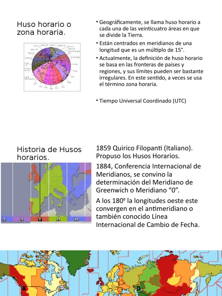 Huso Horario | PDF | Geografía | Cartografía