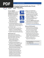 VTR-214 (Texas Handicap Placard Form) | PDF | Identity Document ...