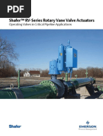 Shafer Rotary Vane Manual: Install & Operate | PDF | Valve | Pump
