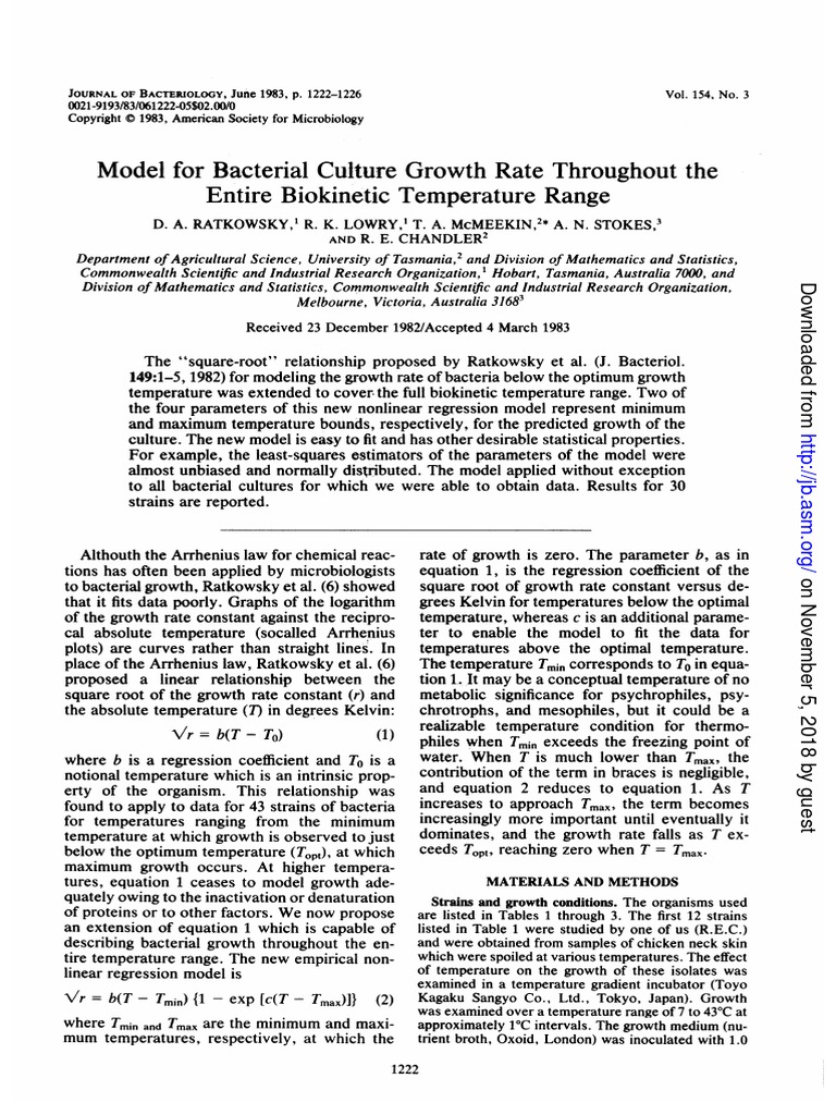 1983 Ratowsky D A Non-Linear Regression Modelling | PDF | Least Squares ...
