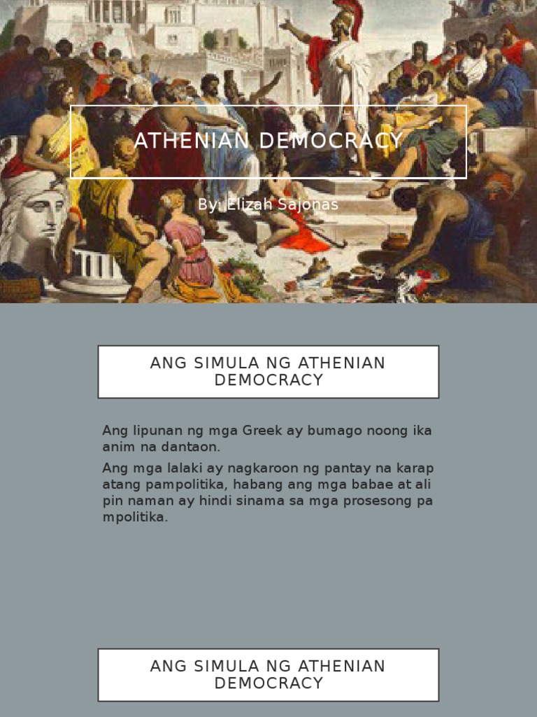 15 - Athenian Democracy | PDF