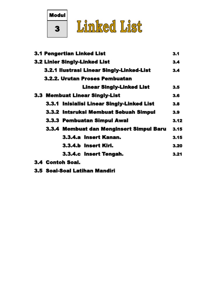 07 Linked-List PDF | PDF