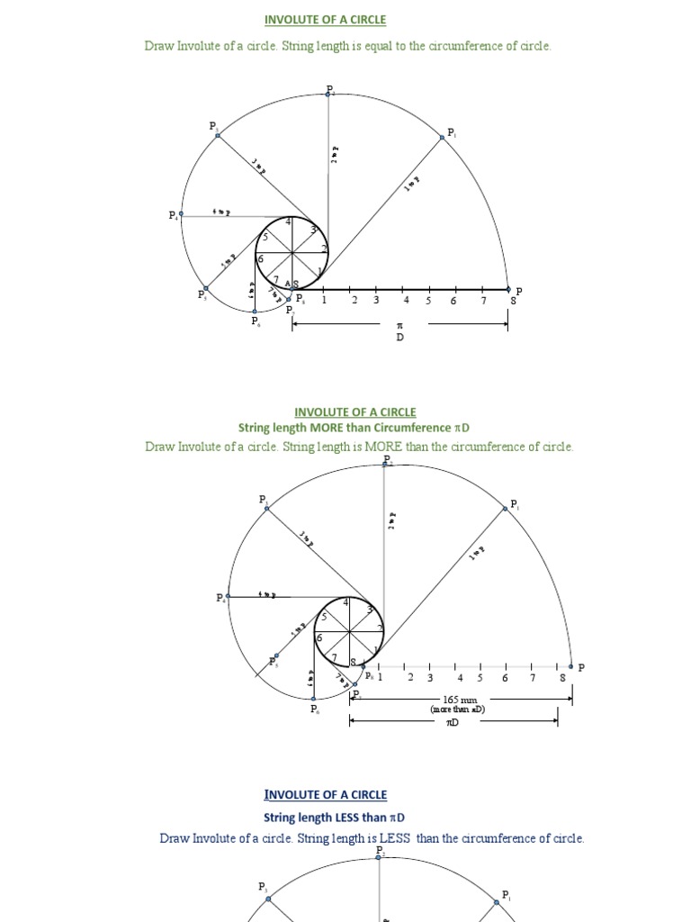 Involute of Circle | PDF | Teaching Mathematics