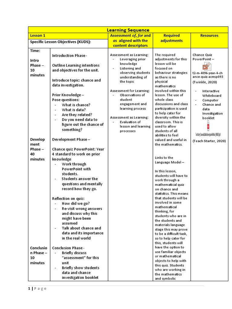 Teaching Probability and Chance Concepts | PDF | Educational Assessment ...