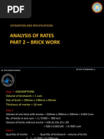 Brickwork Dimension Tables For Standard Brick Sizes | PDF | Business