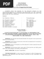 Resolution Requesting Water System 1M | PDF | Hydraulic Engineering ...
