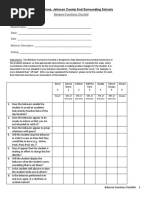 QABF | PDF | Behavior | Cognitive Science