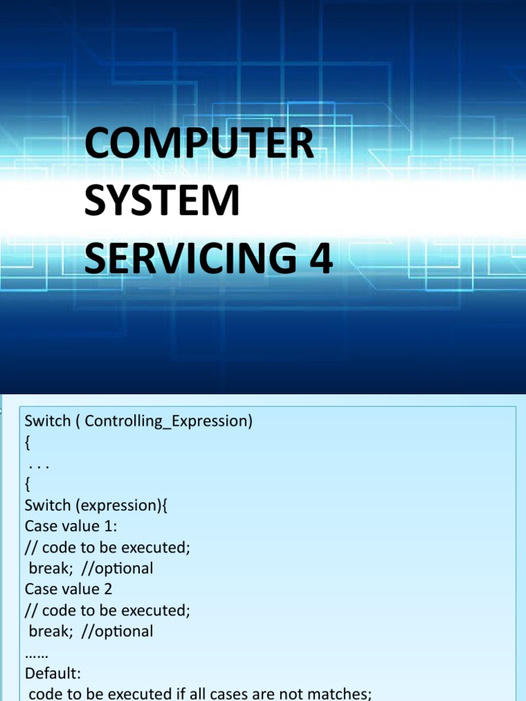 css4 Presentation | PDF | Areas Of Computer Science | Computer Programming