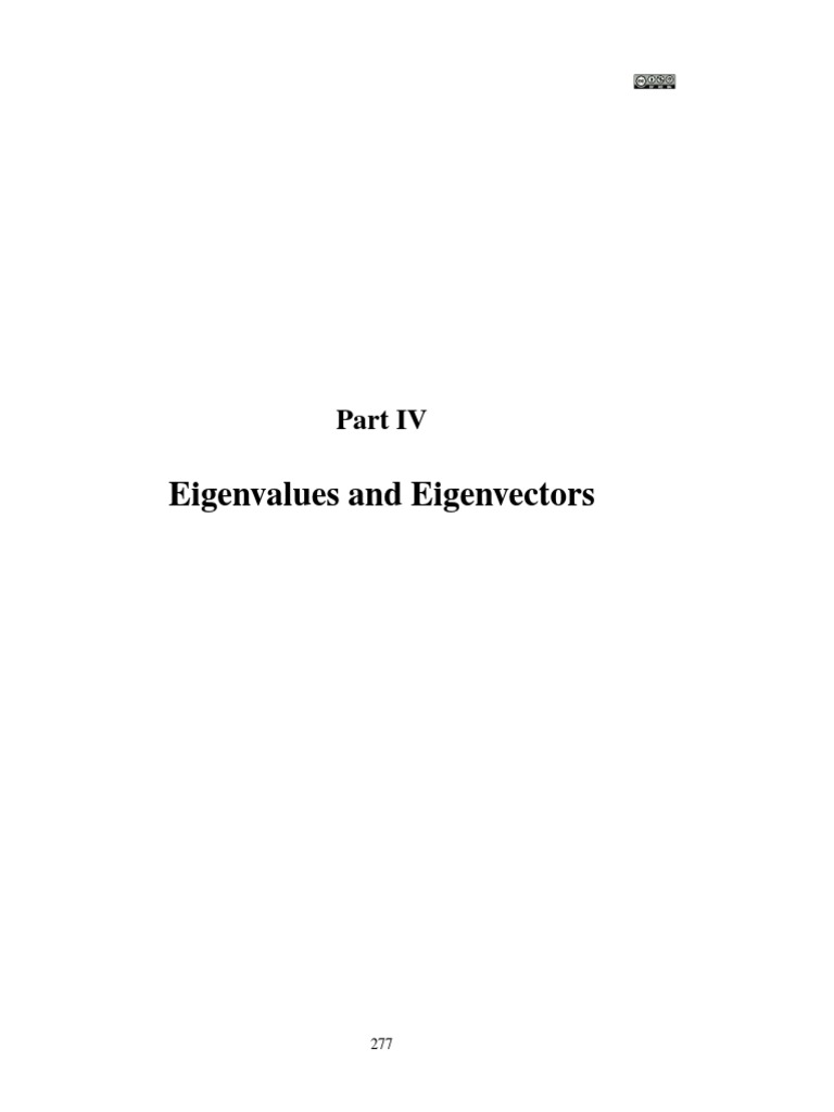 4 Eigenvalues and Eigenvectors PDF | PDF | Determinant | Matrix ...