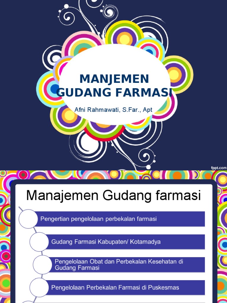 Manajemen Gudang Farmasi di RS | PDF