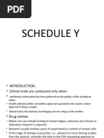 Schedule Y Guidelines | PDF | Clinical Trial | Institutional Review Board