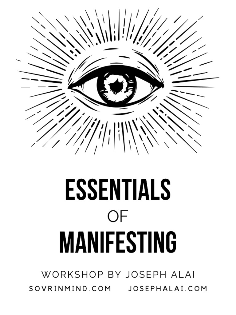 Essentials Workshop - Joseph Alai | PDF | Feeling | Imagination