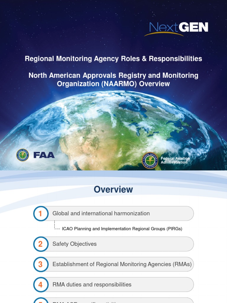 1.3 RMA Roles and NAARMO Overview | PDF | Aviation | Transport