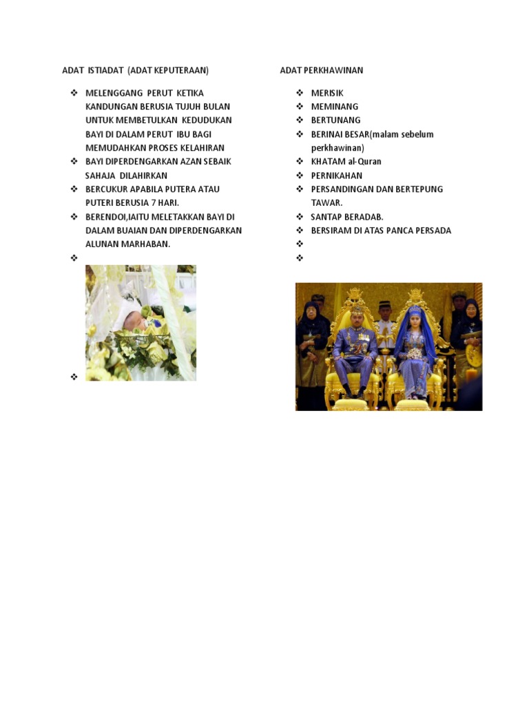 Adat Istiadat | PDF