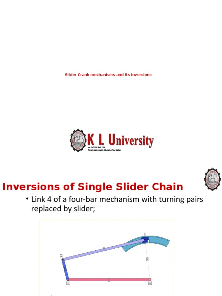 Slider Crank | PDF | Cylinder (Engine) | Engines