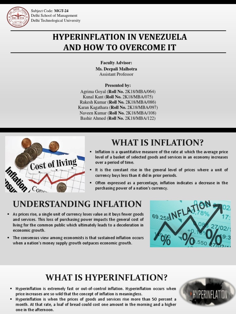 Hyperinflation in Venezuela | PDF | Inflation | Venezuela