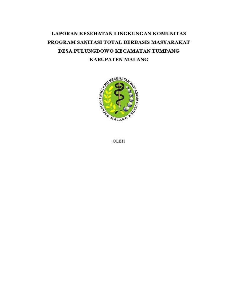 Laporan Kelompok KKN | PDF