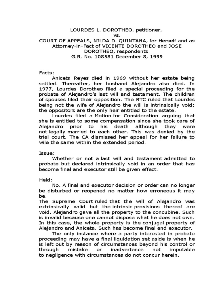 Testamentary Capacity | PDF | Will And Testament | Inheritance