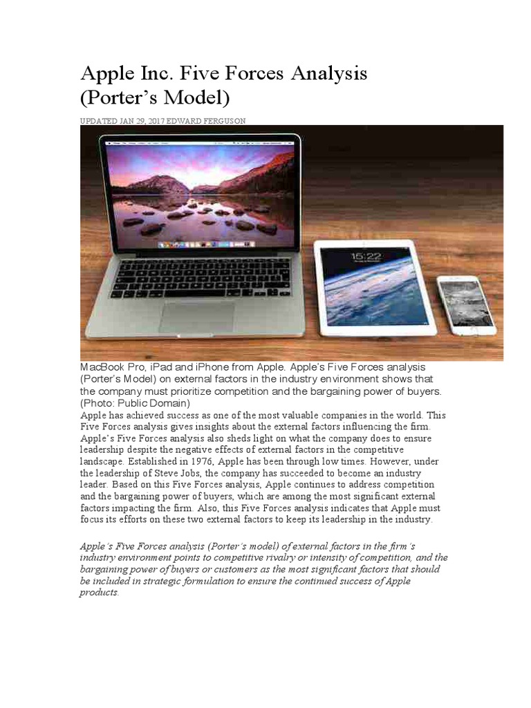 2018-03-05 - C18 - SM - AS - Case Study - Apple Inc PDF | PDF | Apple Inc. | Supply Chain