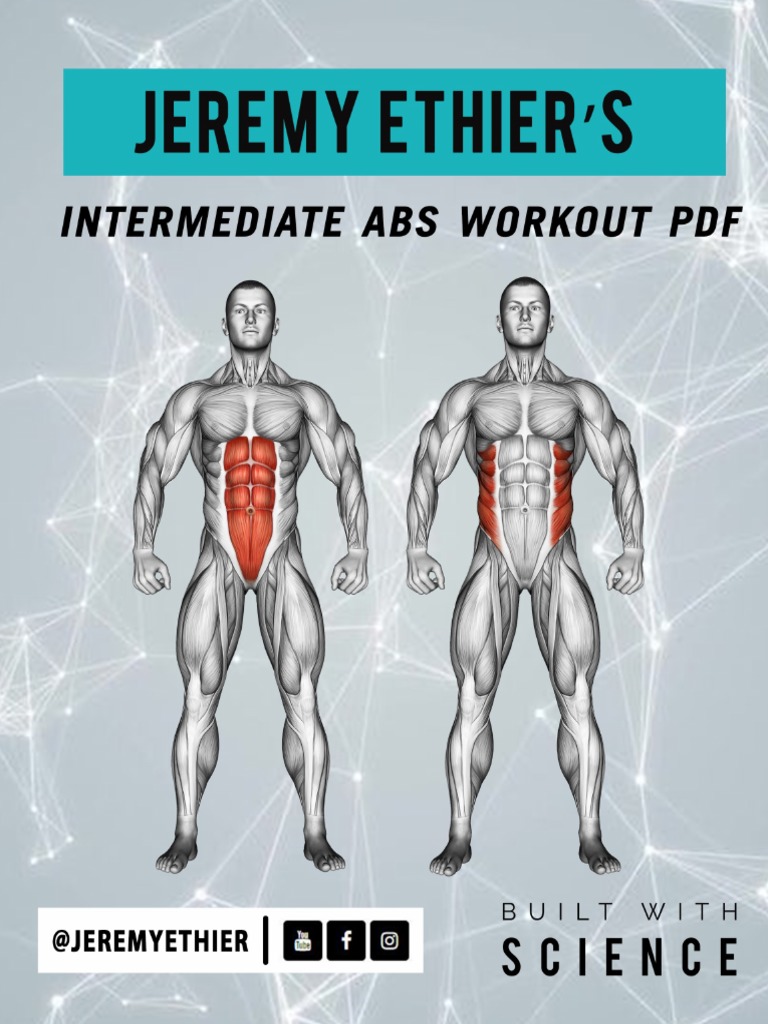 Intermediate ABS Routine PDF | PDF | Foot | Hip